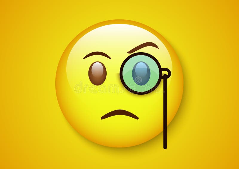 Smart icon face stock vector. Illustration of design - 113353757