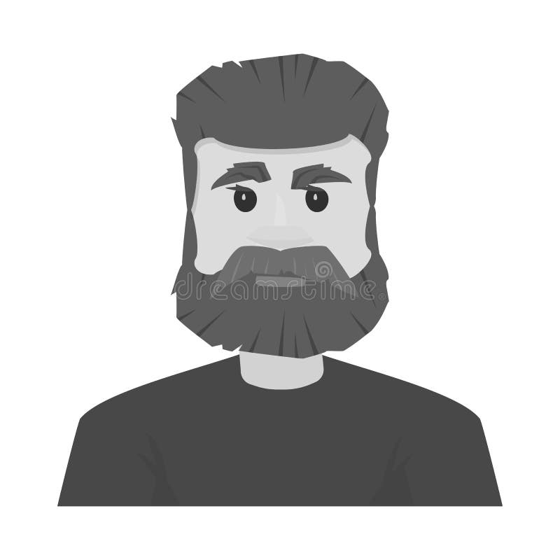 Vector Design of Face and Man Icon. Set of Face and Young Vector Icon ...