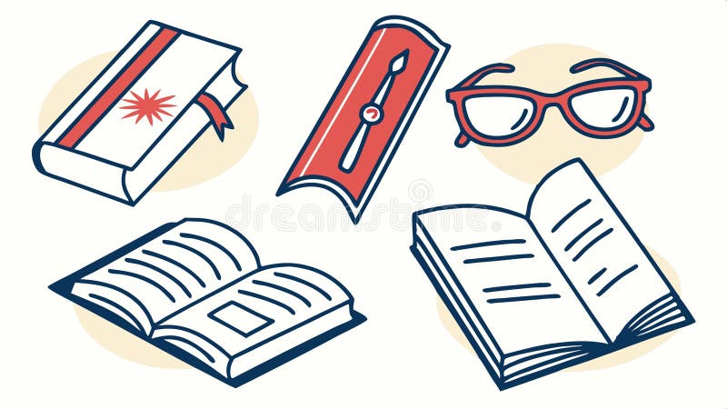 Open Book and Glasses for Reading, Learning, and Education Design ...