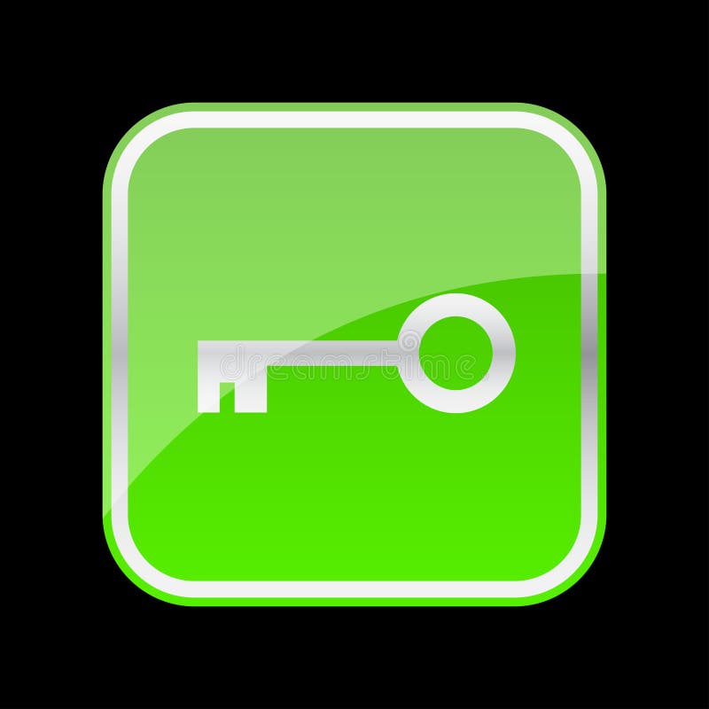 Key Access Icon Design. Vector Illustration Stock Illustration ...