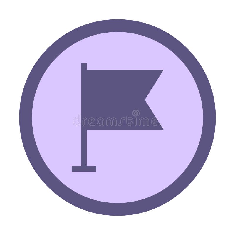 Marking Points Circle Button Stock Vector - Illustration of points ...