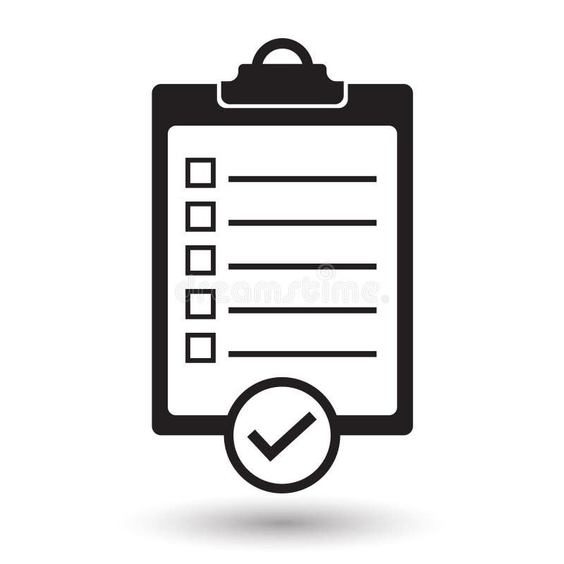 Activity check box stock vector. Illustration of icon - 120858095