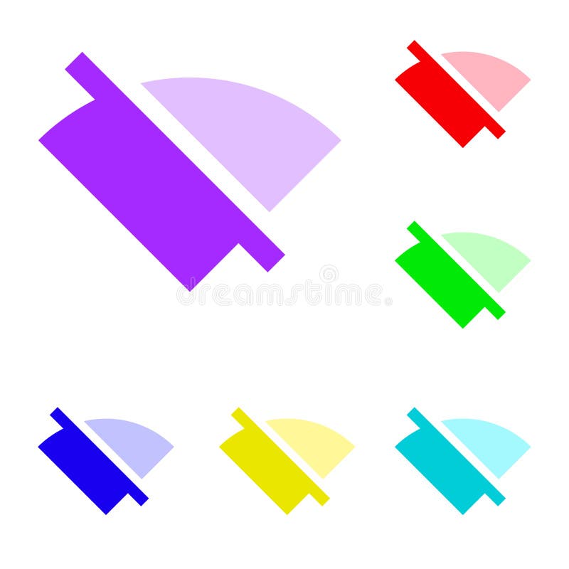 Wifi disable stock vector. Illustration of vector, network - 122533396