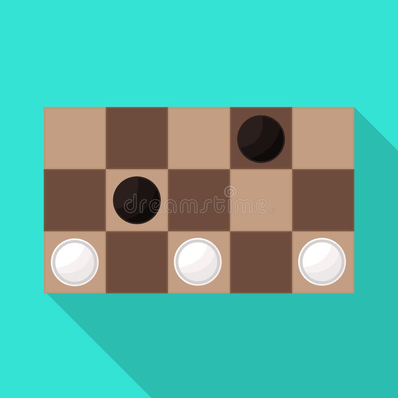 Isolated Object of Game and Checker Icon. Collection of Game and ...