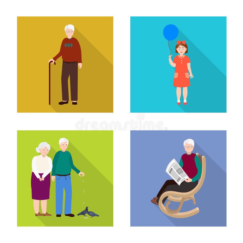 Isolated Object of Generation and Happy Symbol. Collection of ...