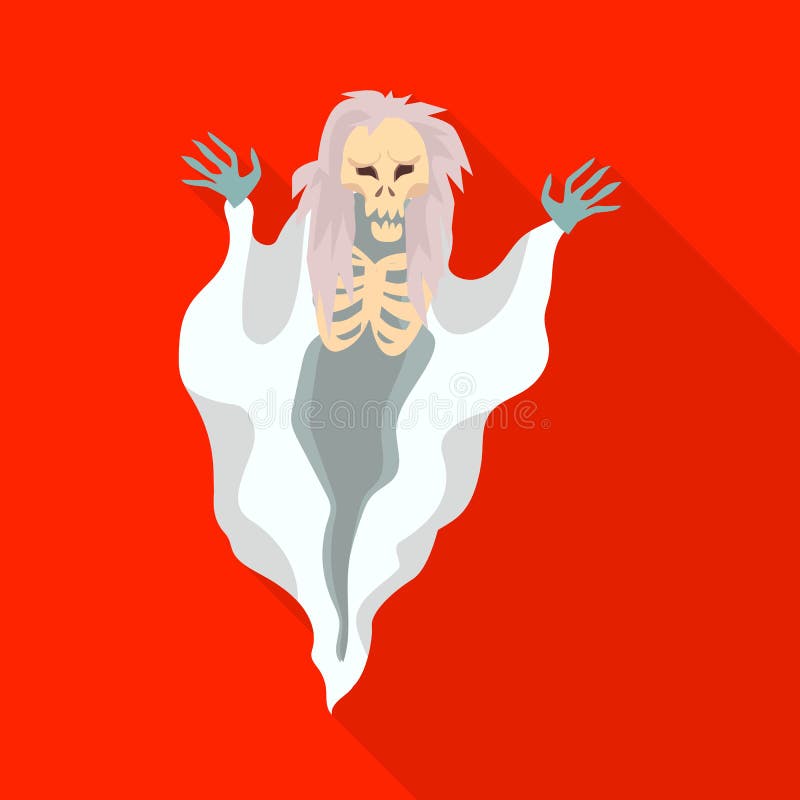 Vector Design of Ghost and Spook Symbol. Set of Ghost and Fear Stock ...