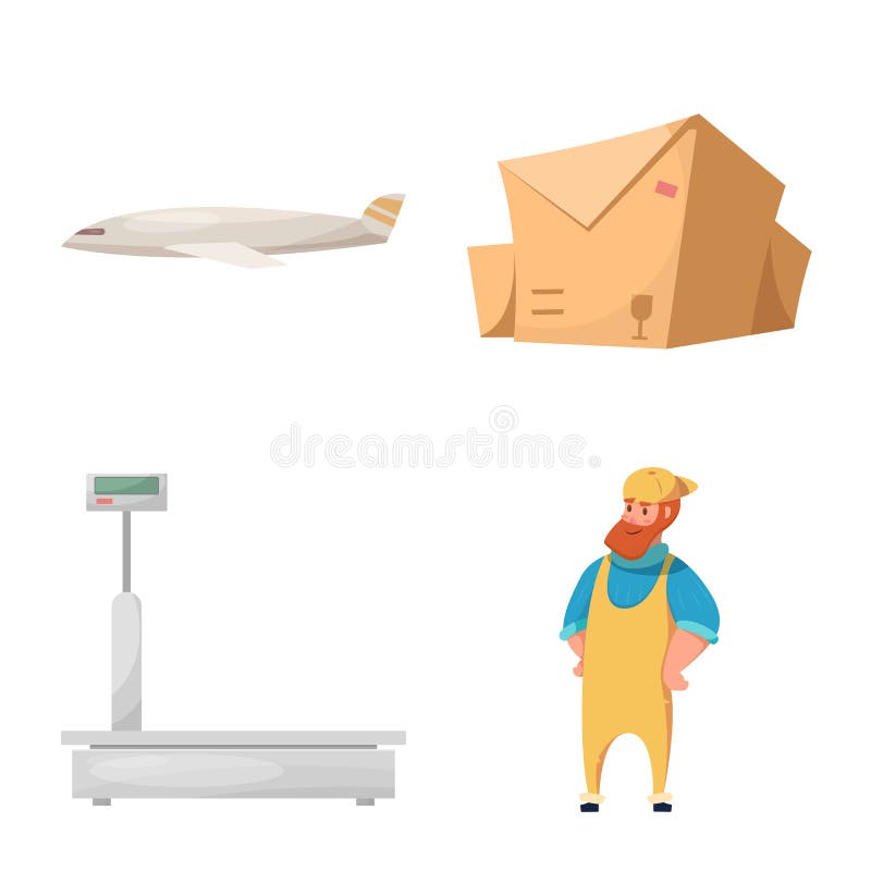 Vector Design of Goods and Cargo Icon. Set of Goods and Warehouse Stock ...