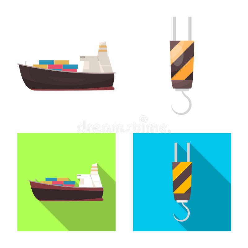 Vector Design of Goods and Cargo Symbol. Set of Goods and Warehouse ...