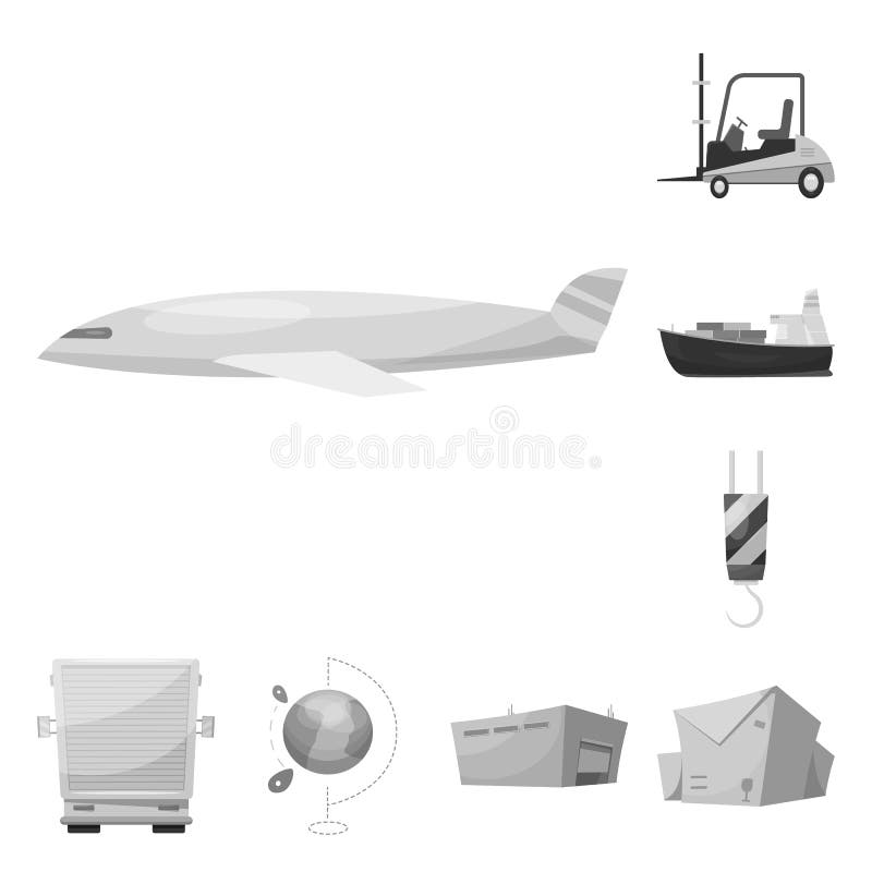 Vector Design of Goods and Cargo Symbol. Set of Goods and Warehouse ...