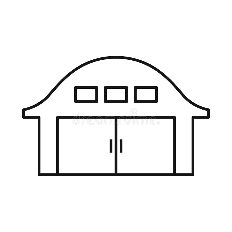 Storage Shed Outline Stock Illustrations – 220 Storage Shed Outline ...