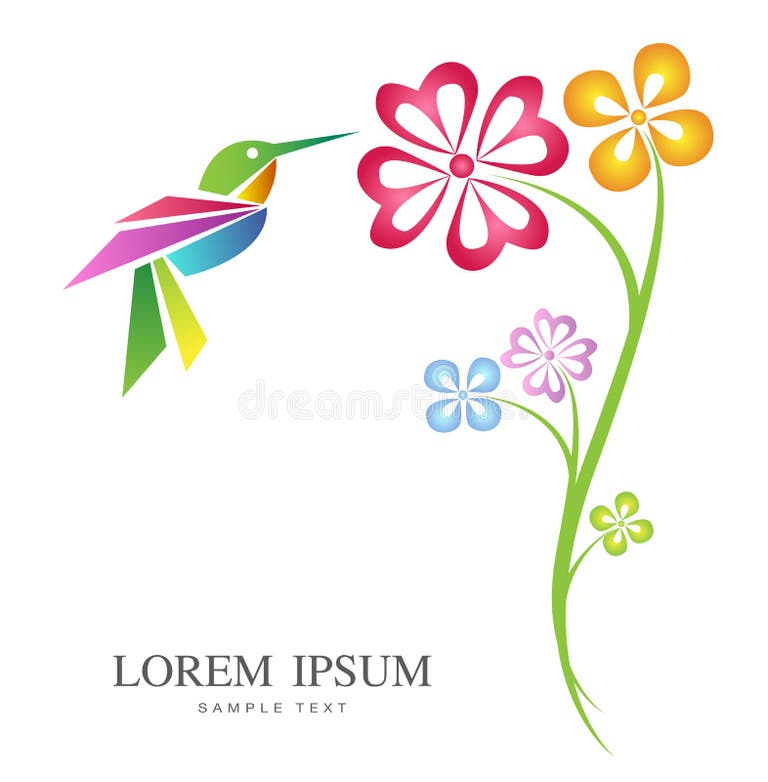 Hummingbird Border Stock Illustrations – 771 Hummingbird Border Stock ...