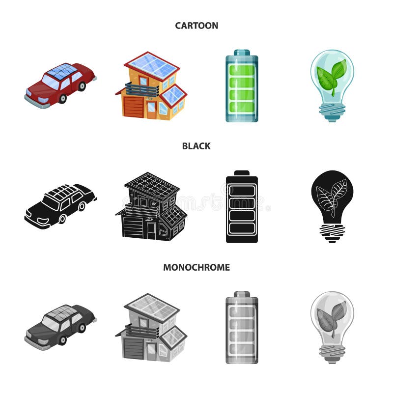 Isolated Object of Innovation and Technology Icon. Set of Innovation ...