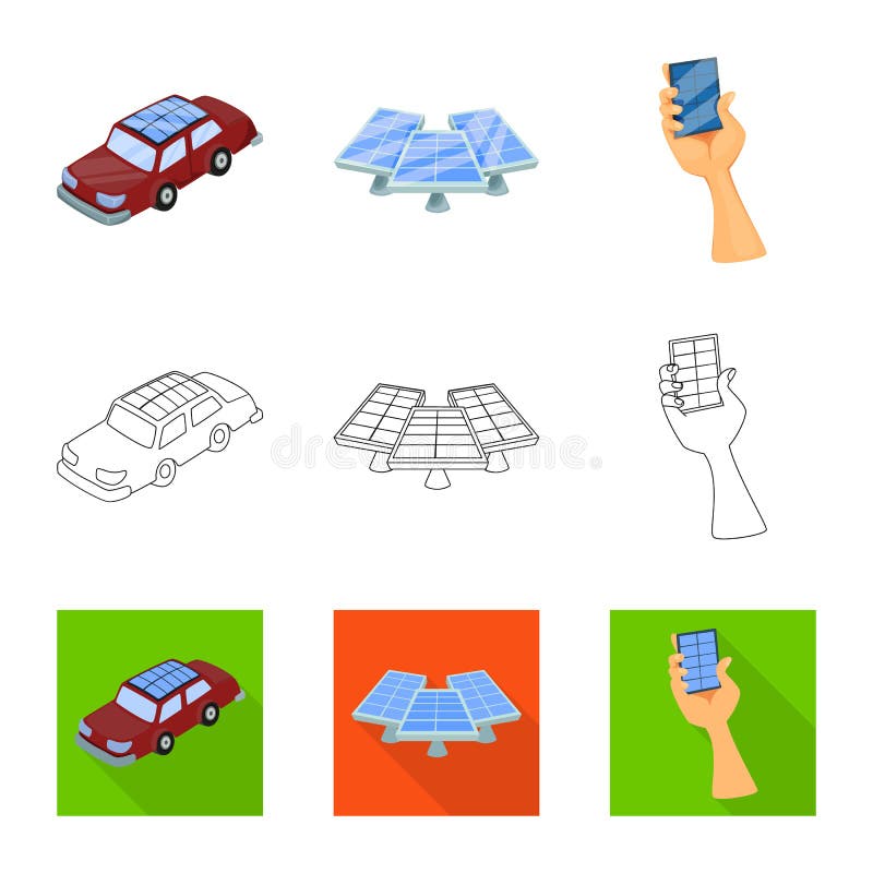 Isolated Object of Innovation and Technology Icon. Set of Innovation ...