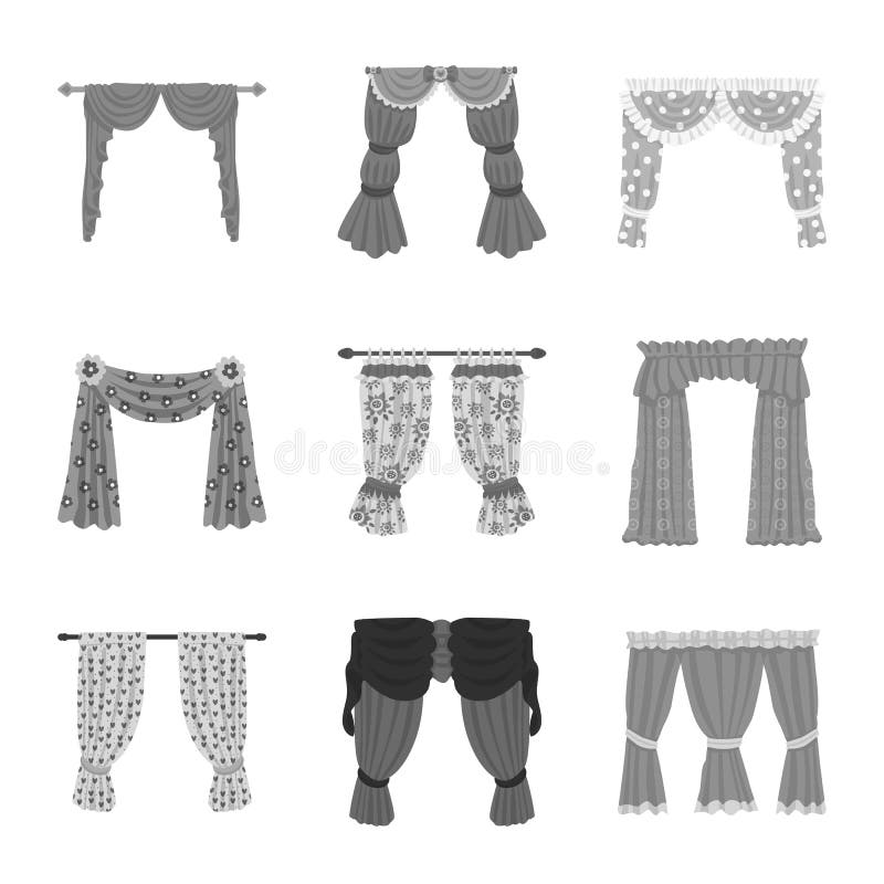 Vector Design of Interior and Cornice Logo. Collection of Interior and ...