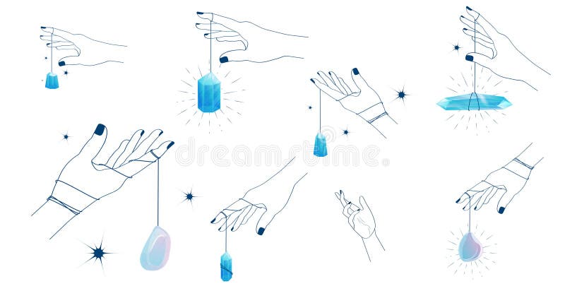 Vector Design Linear Template Logos or Emblems - Hands in in Different ...