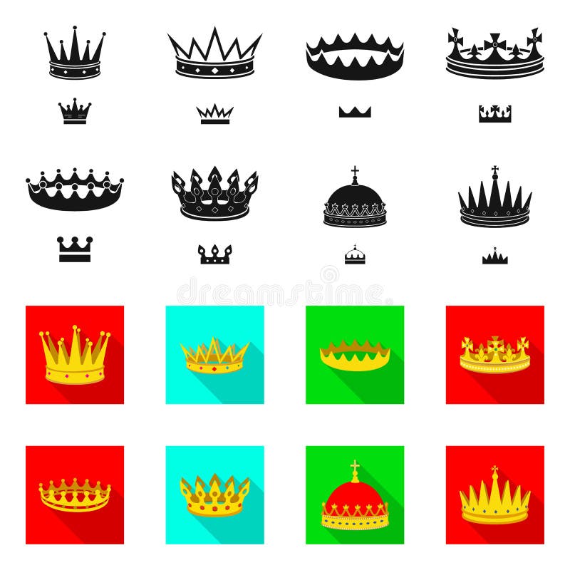 Vector Design of Medieval and Nobility Icon. Collection of Medieval and ...