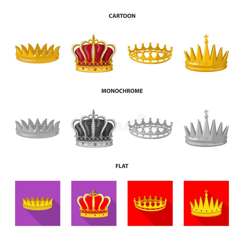 Vector Design of Medieval and Nobility Icon. Collection of Medieval and ...