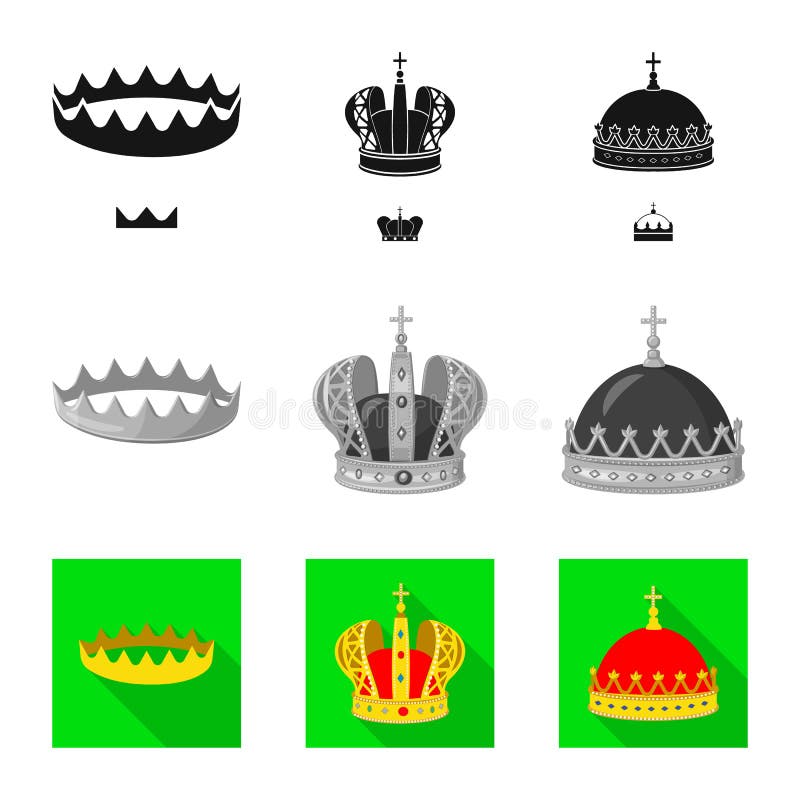 Vector Design of Medieval and Nobility Icon. Collection of Medieval and ...