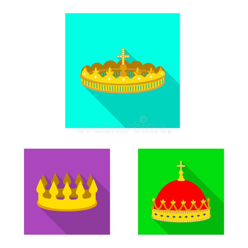 Vector Design of Medieval and Nobility Icon. Collection of Medieval and ...