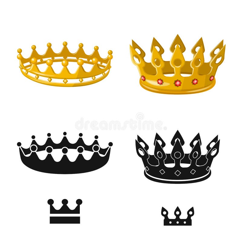 Vector Design of Medieval and Nobility Icon. Set of Medieval and ...