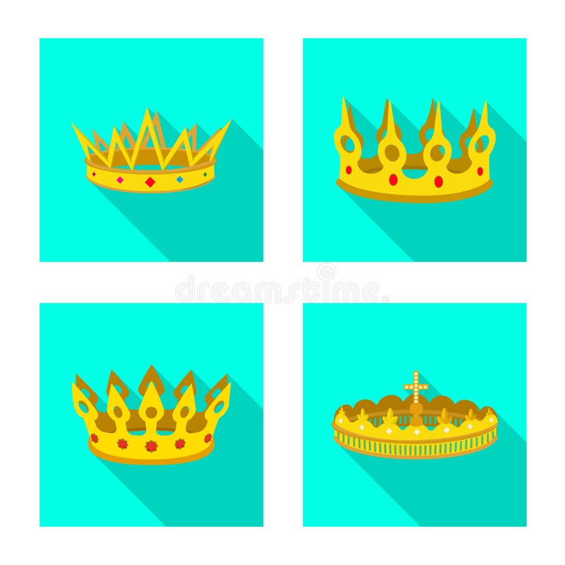 Vector Design of Medieval and Nobility Icon. Set of Medieval and ...