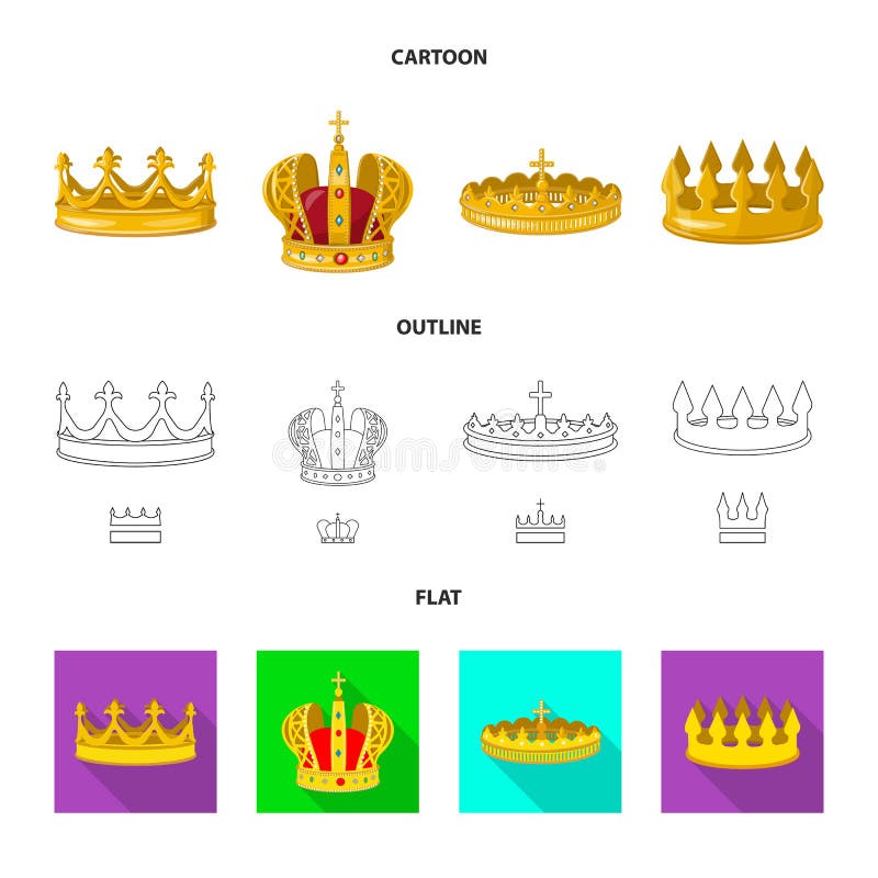 Vector Design of Medieval and Nobility Logo. Collection of Medieval and ...