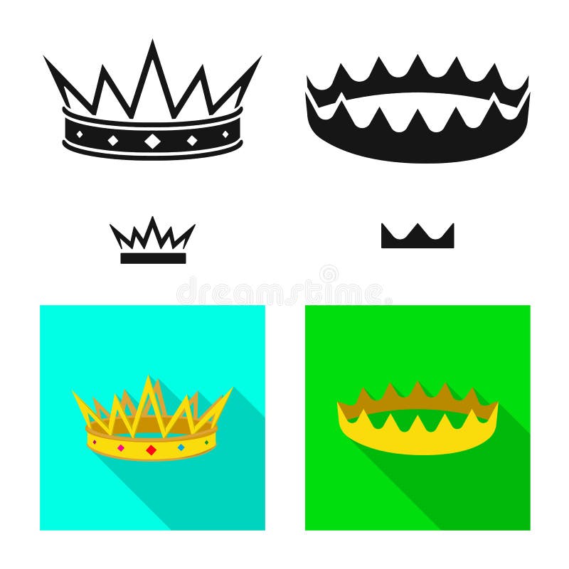 Vector Design of Medieval and Nobility Logo. Set of Medieval and ...