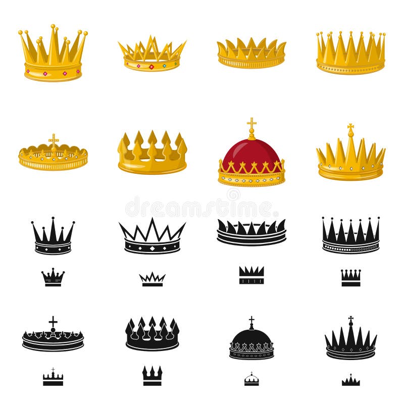 Isolated Object of Medieval and Nobility Icon. Set of Medieval and ...