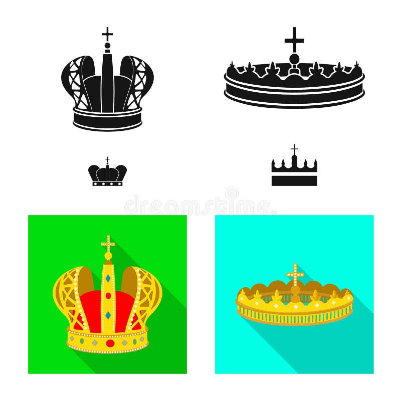 Vector Design of Medieval and Nobility Symbol. Set of Medieval and ...