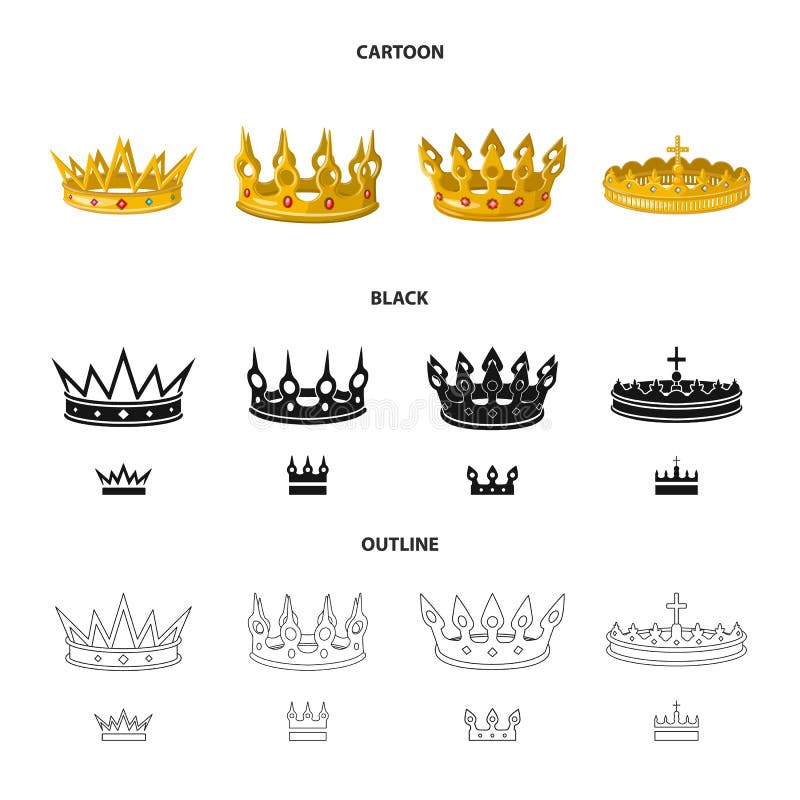 Isolated Object of Medieval and Nobility Icon. Collection of Medieval ...