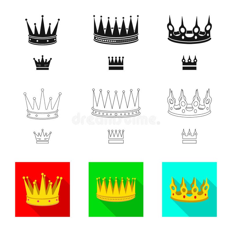 Isolated Object of Medieval and Nobility Icon. Collection of Medieval ...
