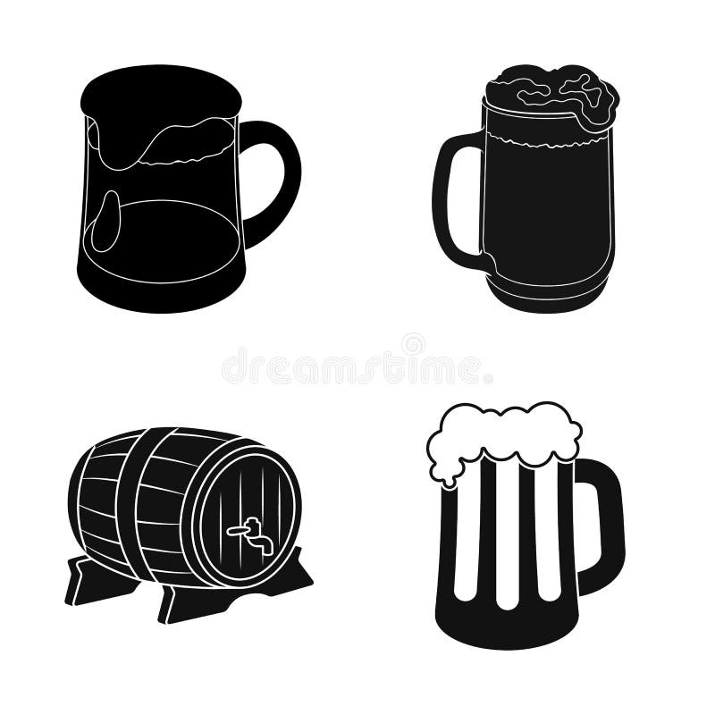Vector Design of Minimal and Pint Icon. Collection of Minimal and Craft ...