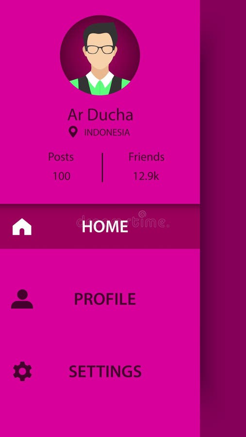 Social Media User Interface Stock Vector - Illustration of internet ...