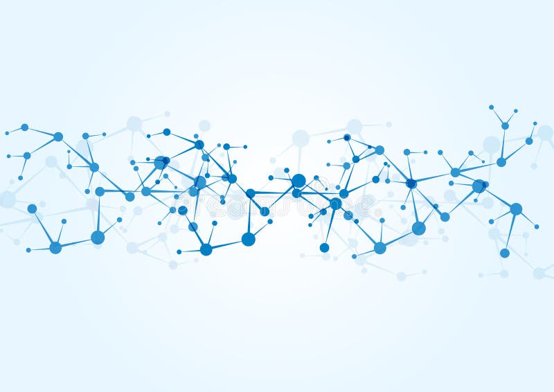 Vector Design Network Technology Medical Background. Stock Vector ...