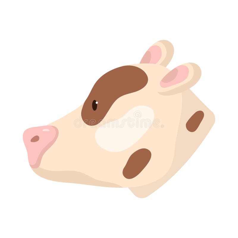Isolated Object of Pig and Face Icon. Collection of Pig and Pork Vector ...