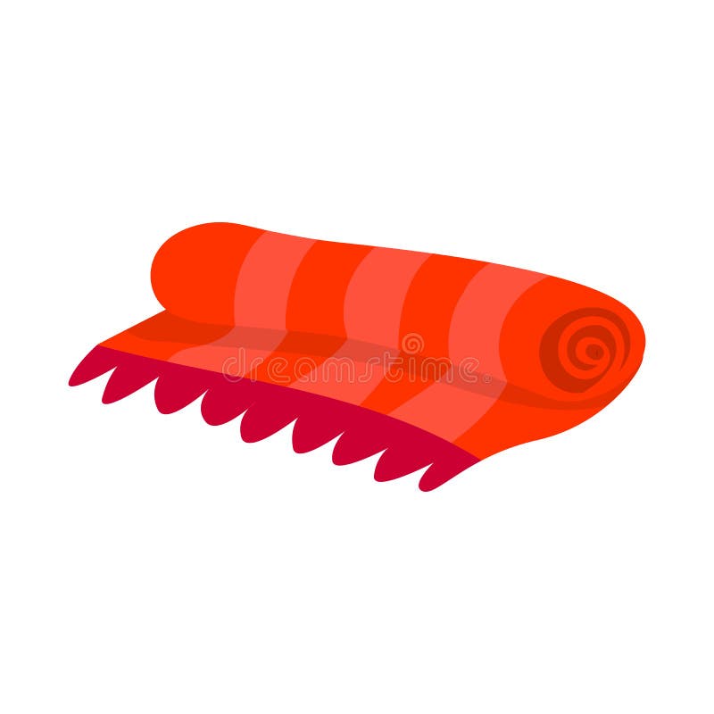 Isolated Object of Plaid and Blanket Logo. Collection of Plaid and Red ...