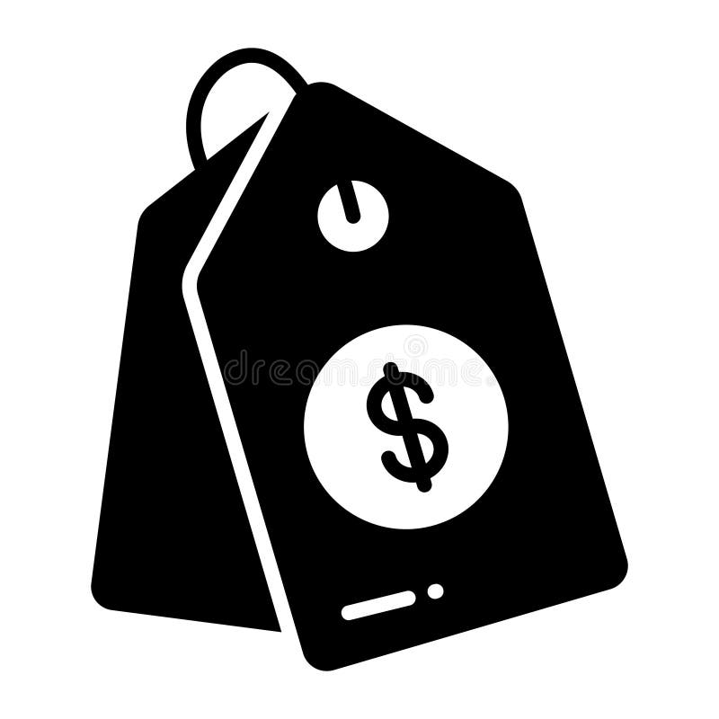 Vector Design of Price Tags, Shopping Labels Trendy Style Stock Vector ...
