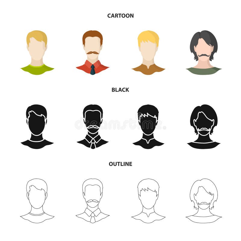 Isolated Object of Professional and Photo Icon. Collection of ...