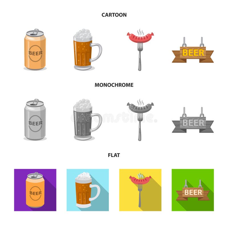 Vector Design of Pub and Bar Symbol. Set of Pub and Interior Vector ...