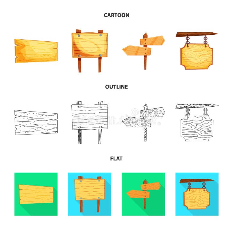 Isolated Object Of Raw And Forest Icon Collection Of Raw And Hardwood