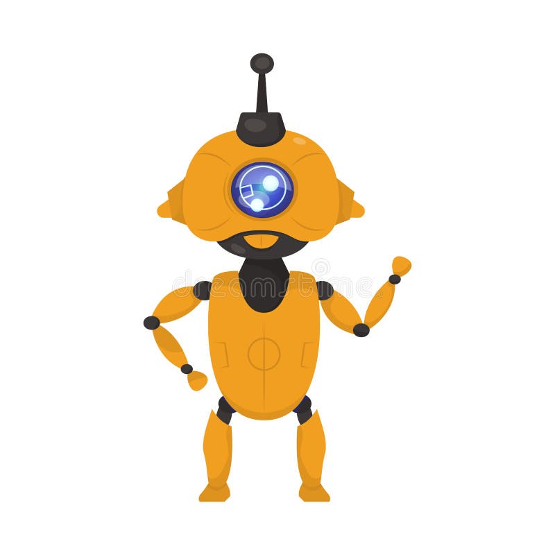 Isolated Object Of Robot And Factory Symbol Collection Of Robot And Space Vector Icon For Stock