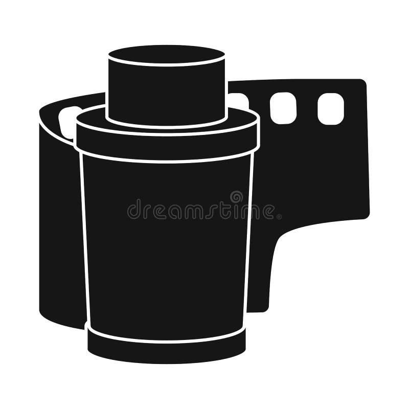 Vector Design of Roll and Camera Sign. Collection of Roll and ...