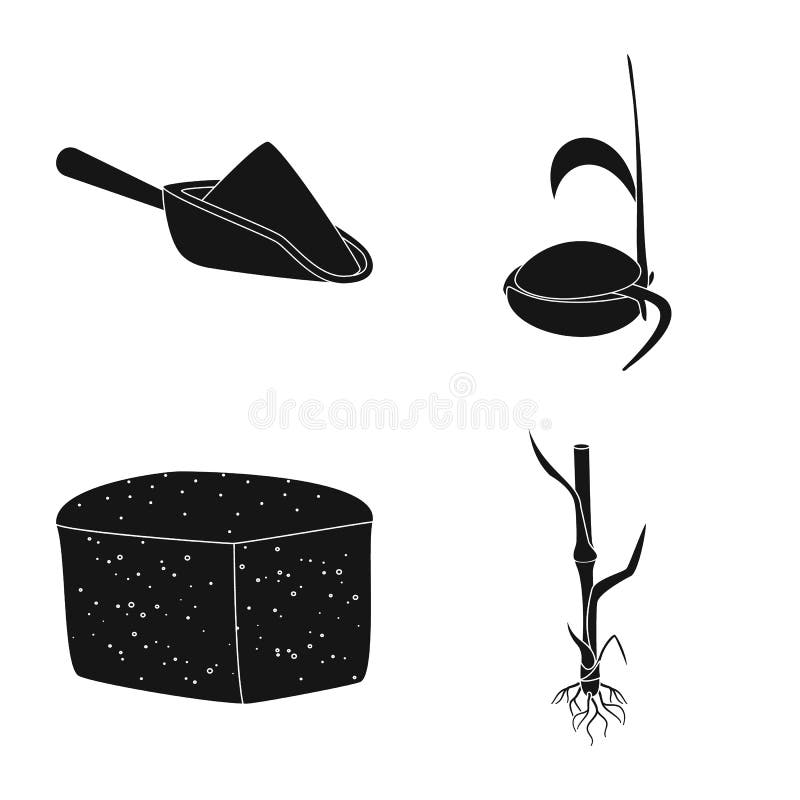 Isolated Object of Rye and Plant Logo. Set of Rye and Corn Stock Vector ...