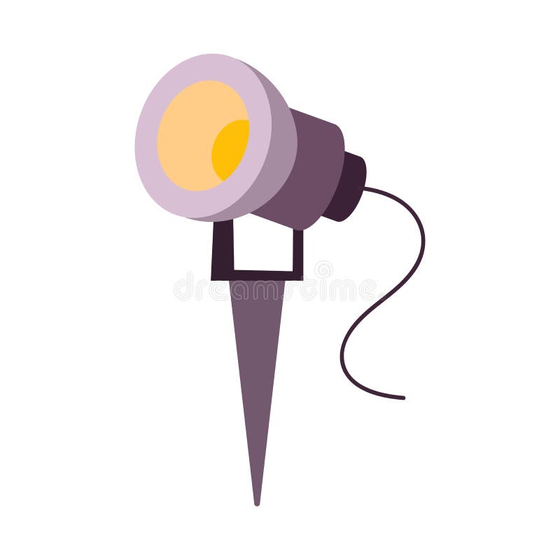 Vector Design of Spotlight and Spot Symbol. Graphic of Spotlight and ...