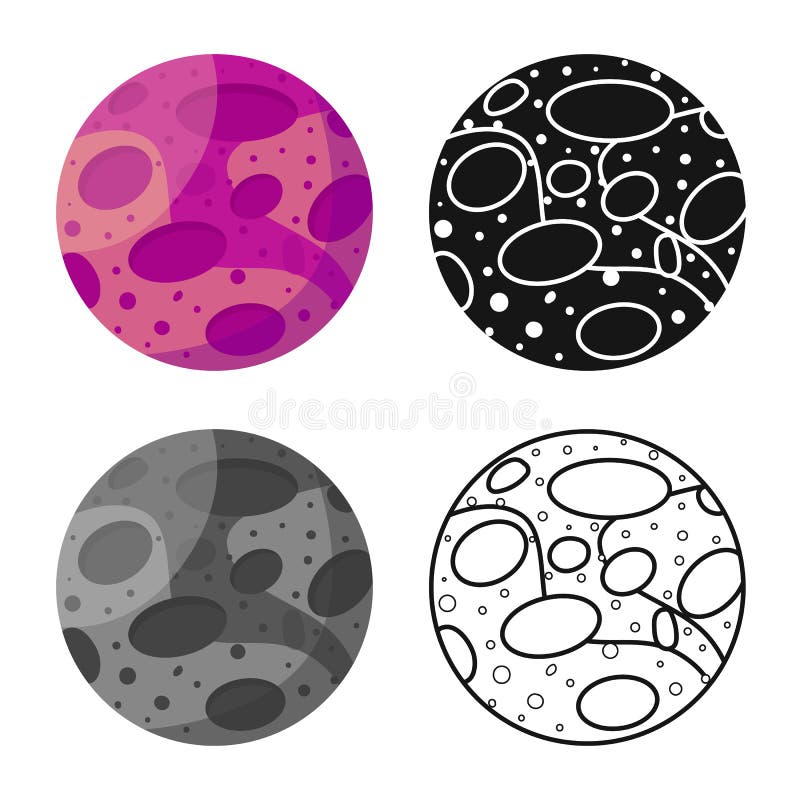 Vector Design of Star and Imaginary Icon. Graphic of Star and Circle ...