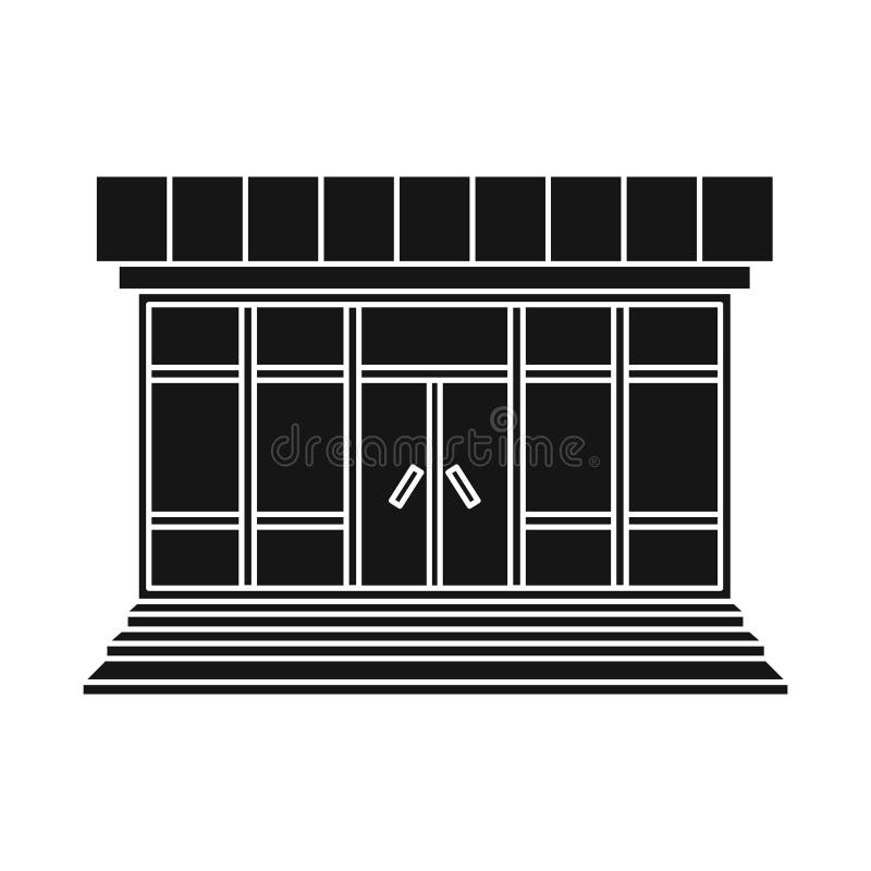 Vector Design of Store and Market Icon. Set of Store and Mini Stock ...