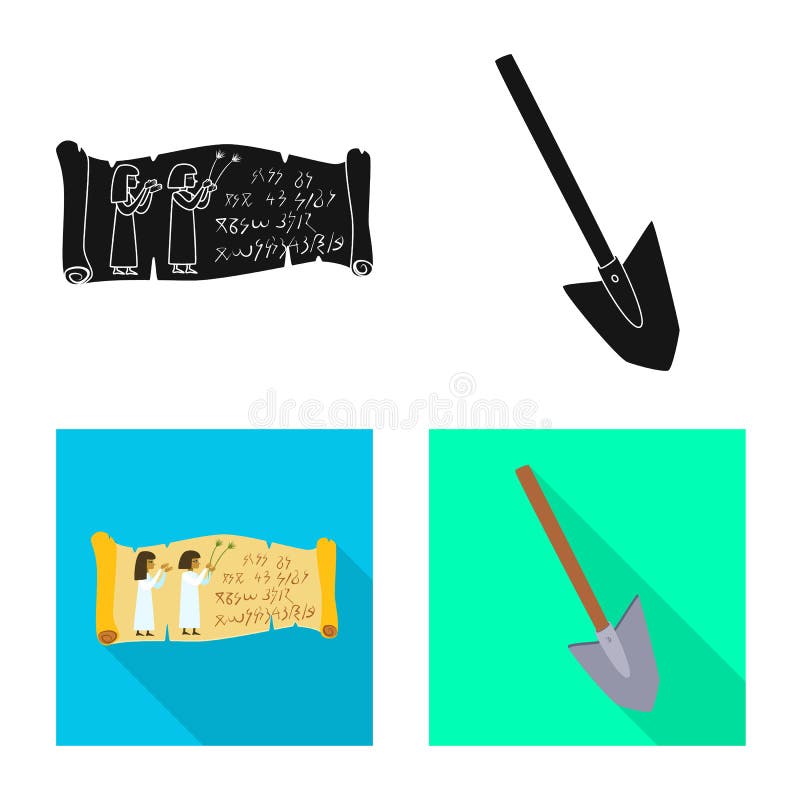 Vector Design of Story and Items Logo. Collection of Story and ...