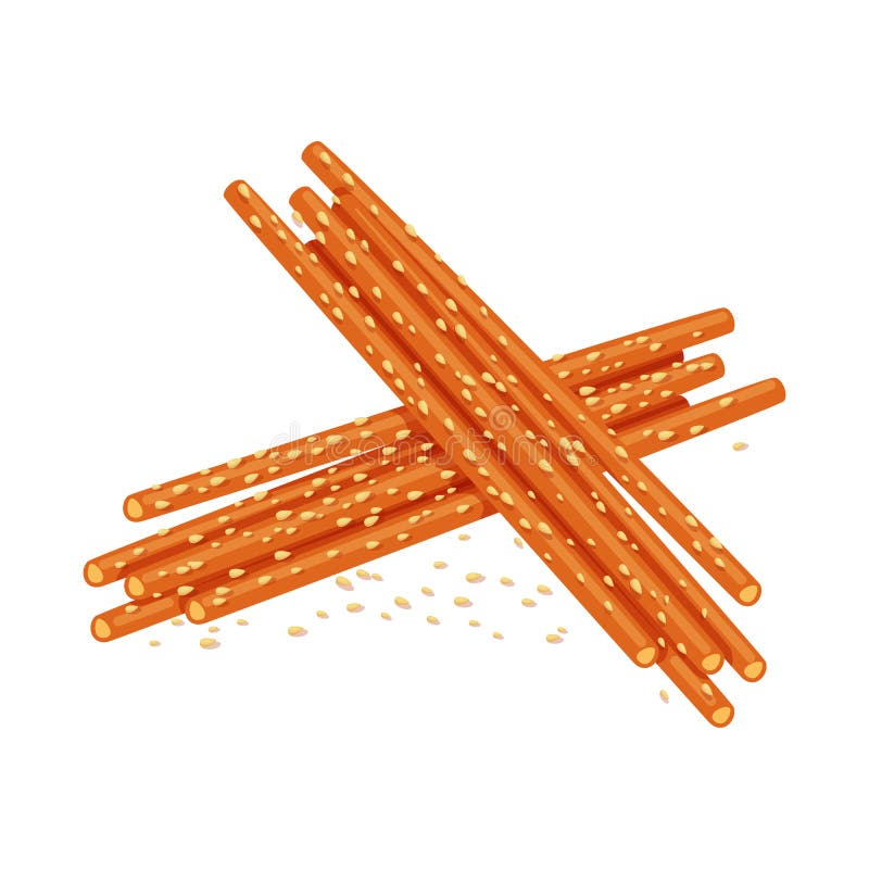 Isolated Object of Straw and Snack Logo. Collection of Straw and ...
