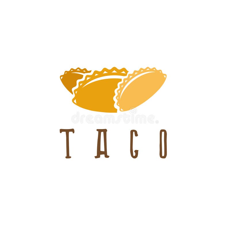Vector Design Template of Taco Mexican Stock Vector - Illustration of ...