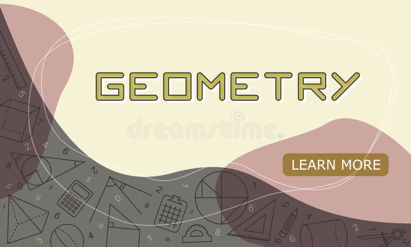 Geometry textbook stock vector. Illustration of office - 194799782